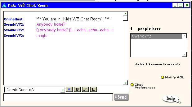 AOL Chat Room (High School w/ money & Intro to Dance Team Sleepover ...